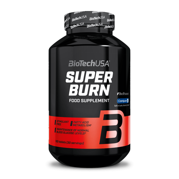 Super Burn, 120 comprimidos - BioTechUSA